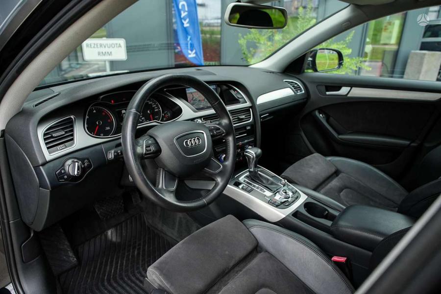 Melns Audi A4 2014 Kauņa, ar dzinēja tilpumu 1.97 L un nobraukumu 255 tūkst. km par 9950 €, foto 27 vietnē AUTOMOTO.COM.LV