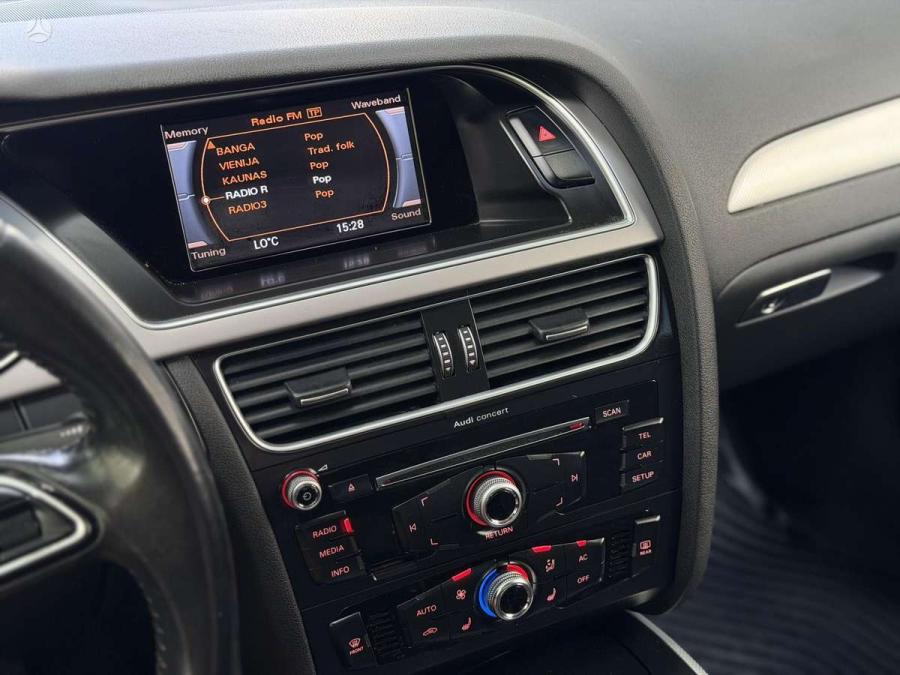 Melns Audi A4 2014 Kauņa, ar dzinēja tilpumu 1.97 L un nobraukumu 320 tūkst. km par 8000 €, foto 14 vietnē AUTOMOTO.COM.LV