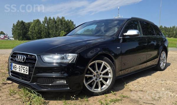 Black Audi A4 2014 in Jelgava, with an engine capacity of 3.00 L and mileage of 369 thousand km for 9000 €, photo 2 on AUTOMOTO.COM.LV