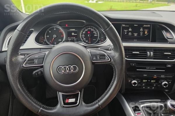 Black Audi A4 2014 in Jelgava, with an engine capacity of 3.00 L and mileage of 369 thousand km for 9000 €, photo 5 on AUTOMOTO.COM.LV