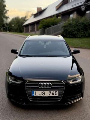 Black Audi A4 2014 in Vilnius, with an engine capacity of 2.00 L and mileage of 253 thousand km for 5000 €, photo 4 on AUTOMOTO.COM.LV