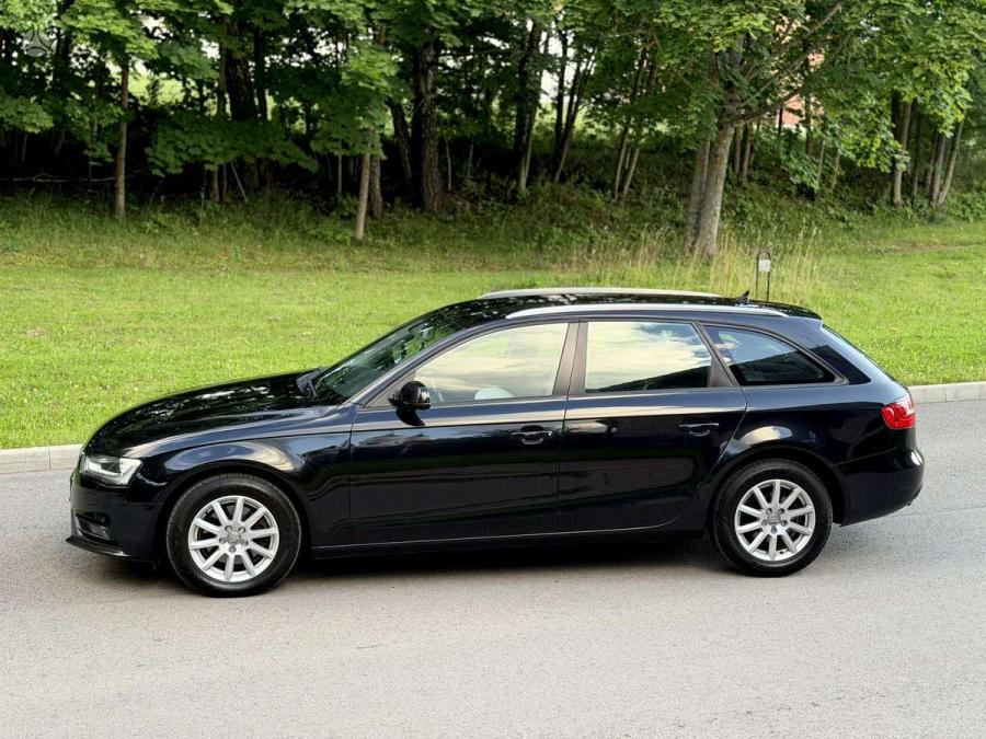 Black Audi A4 2014 in Vilnius, with an engine capacity of 2.00 L and mileage of 253 thousand km for 5000 €, photo 5 on AUTOMOTO.COM.LV