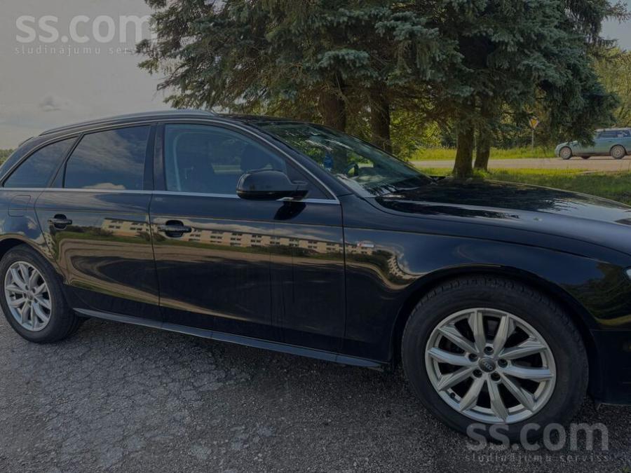 Black Audi A4 2014 in Preili, with an engine capacity of 2.00 L and mileage of 0 thousand km for 6999 €, photo 3 on AUTOMOTO.COM.LV