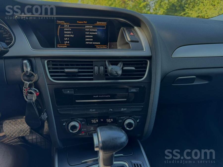 Black Audi A4 2014 in Preili, with an engine capacity of 2.00 L and mileage of 0 thousand km for 6999 €, photo 7 on AUTOMOTO.COM.LV