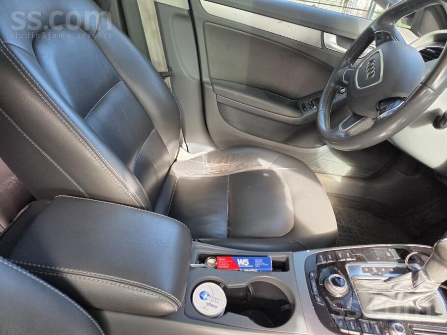 Black Audi A4 2014 in Riga, with an engine capacity of 2.00 L and mileage of 252 thousand km for 5390 €, photo 10 on AUTOMOTO.COM.LV