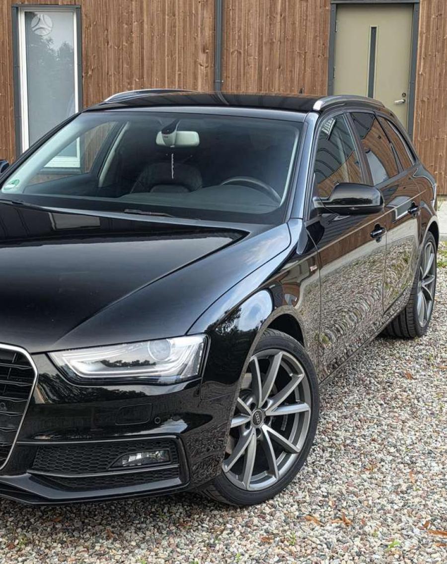 Melns Audi A4 2014 Raseiniai, ar dzinēja tilpumu 1.97 L un nobraukumu 260 tūkst. km par 7449 €, foto 5 vietnē AUTOMOTO.COM.LV