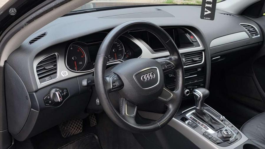 Melns Audi A4 2014 Raseiniai, ar dzinēja tilpumu 1.97 L un nobraukumu 260 tūkst. km par 7449 €, foto 13 vietnē AUTOMOTO.COM.LV
