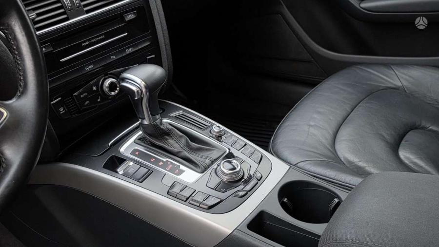 Black Audi A4 2014 in Raseiniai, with an engine capacity of 1.97 L and mileage of 261 thousand km for 7399 €, photo 14 on AUTOMOTO.COM.LV