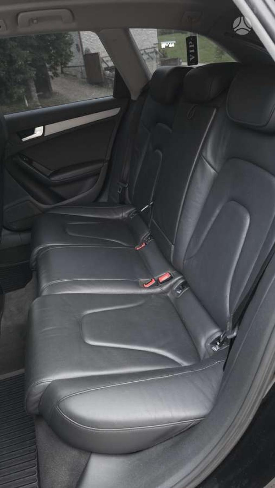 Black Audi A4 2014 in Raseiniai, with an engine capacity of 1.97 L and mileage of 261 thousand km for 7399 €, photo 20 on AUTOMOTO.COM.LV