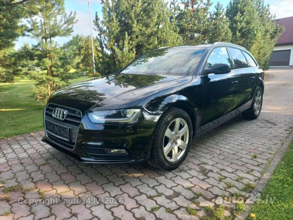 Black Audi A4 2014 in Tartu, with an engine capacity of 2.00 L and mileage of 199 thousand km for 9790 €, photo 4 on AUTOMOTO.COM.LV
