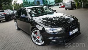 Black Audi A4 2014 in Riga, with an engine capacity of 2.00 L and mileage of 140 thousand km for 11500 €, photo 5 on AUTOMOTO.COM.LV