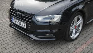 Black Audi A4 2014 in Riga, with an engine capacity of 2.00 L and mileage of 140 thousand km for 11500 €, photo 16 on AUTOMOTO.COM.LV