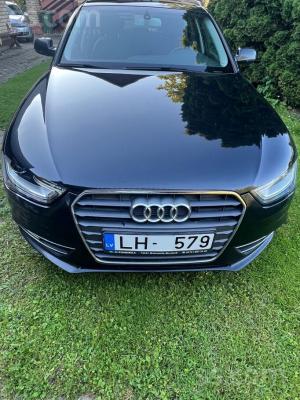 Black Audi A4 2014 in Daugavpils, with an engine capacity of 2.00 L and mileage of 293 thousand km for 8200 €, photo  on AUTOMOTO.COM.LV