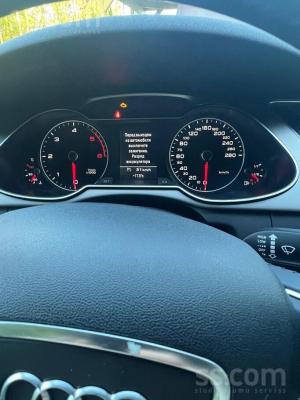 Black Audi A4 2014 in Daugavpils, with an engine capacity of 2.00 L and mileage of 293 thousand km for 8200 €, photo 8 on AUTOMOTO.COM.LV