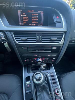 Black Audi A4 2014 in Daugavpils, with an engine capacity of 2.00 L and mileage of 293 thousand km for 8200 €, photo 11 on AUTOMOTO.COM.LV