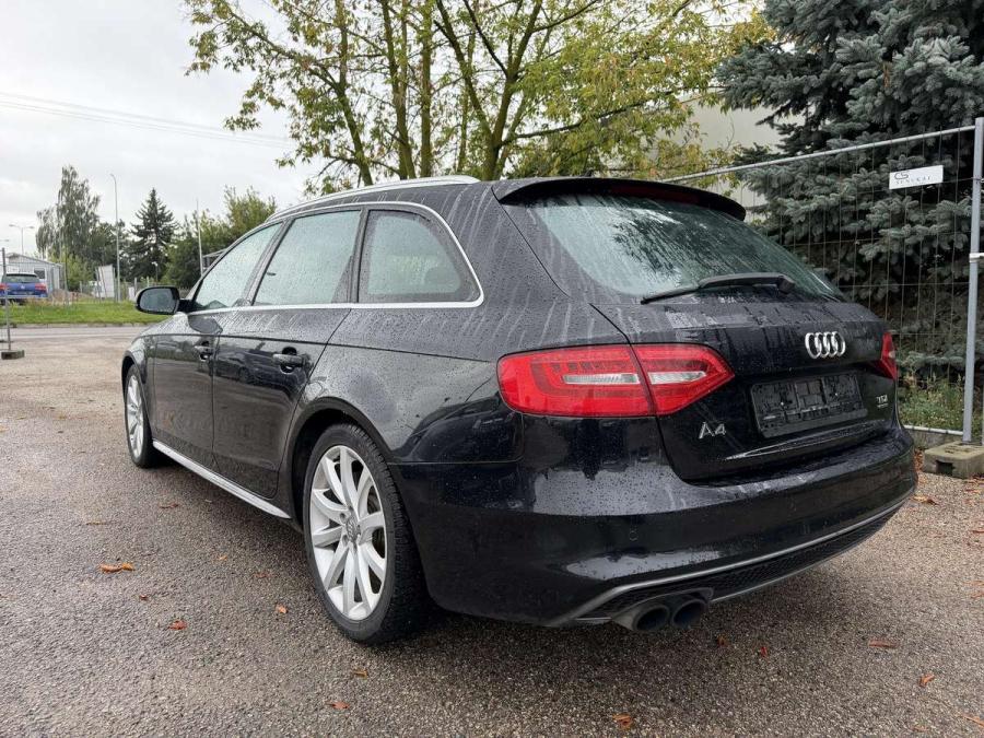 Black Audi A4 2014 in Marijampole, with an engine capacity of 1.97 L and mileage of 237 thousand km for 4850 €, photo 8 on AUTOMOTO.COM.LV