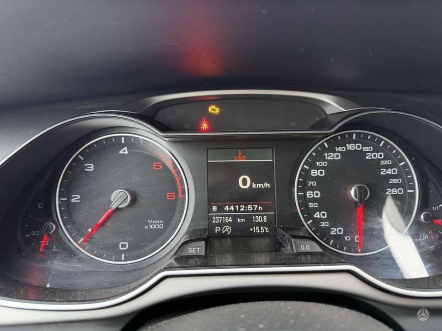 Black Audi A4 2014 in Marijampole, with an engine capacity of 1.97 L and mileage of 237 thousand km for 4850 €, photo 15 on AUTOMOTO.COM.LV