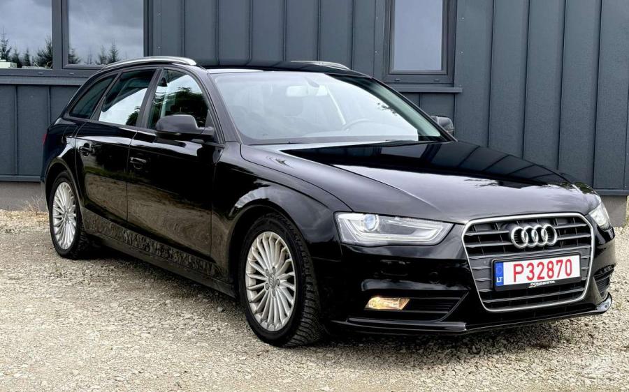 Black Audi A4 2014 in Klaipeda, with an engine capacity of 2.97 L and mileage of 266 thousand km for 7900 €, photo 1 on AUTOMOTO.COM.LV