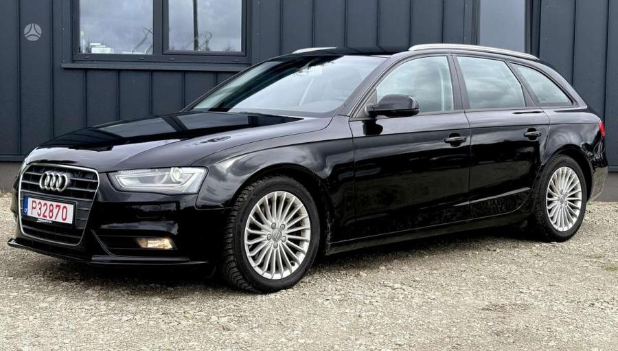 Black Audi A4 2014 in Klaipeda, with an engine capacity of 2.97 L and mileage of 266 thousand km for 7900 €, photo 5 on AUTOMOTO.COM.LV