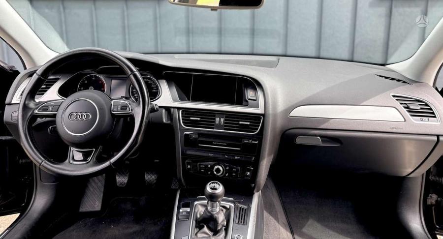 Black Audi A4 2014 in Klaipeda, with an engine capacity of 2.97 L and mileage of 266 thousand km for 7900 €, photo 21 on AUTOMOTO.COM.LV