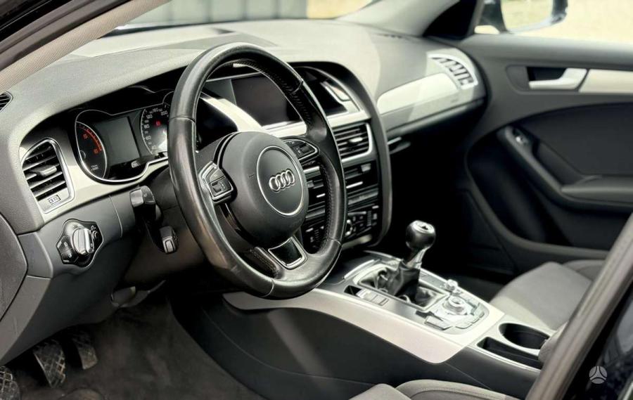 Black Audi A4 2014 in Klaipeda, with an engine capacity of 2.97 L and mileage of 266 thousand km for 7900 €, photo 22 on AUTOMOTO.COM.LV