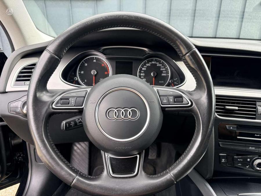 Black Audi A4 2014 in Klaipeda, with an engine capacity of 2.97 L and mileage of 266 thousand km for 7900 €, photo 28 on AUTOMOTO.COM.LV