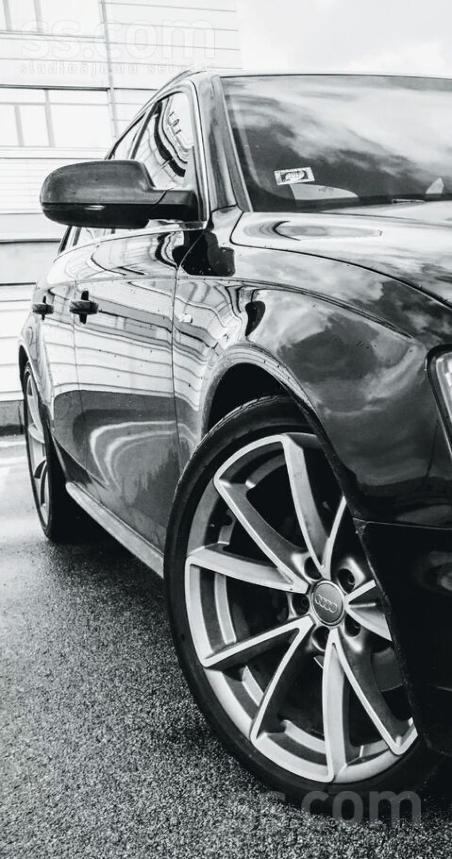 Black Audi A4 2014 in Riga, with an engine capacity of 2.00 L and mileage of 343 thousand km for 6200 €, photo 11 on AUTOMOTO.COM.LV