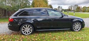 Melns Audi A4 2014 Rīga, ar dzinēja tilpumu 3.00 L un nobraukumu 355 tūkst. km par 8650 €, foto  vietnē AUTOMOTO.COM.LV
