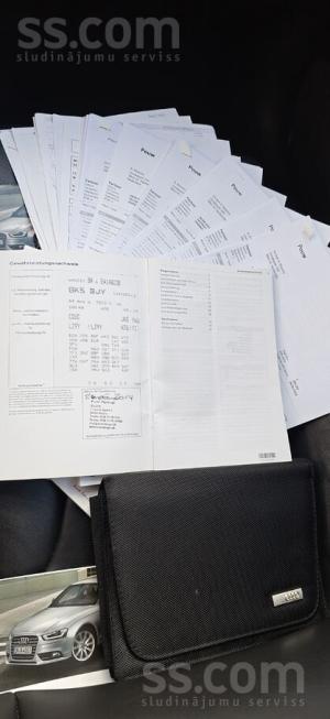 Черный Ауди А4 2014 в Рига, объемом двигателя 3.00 л и пробегом 355 тыс. км за 8650 €, фото 18 на AUTOMOTO.COM.LV