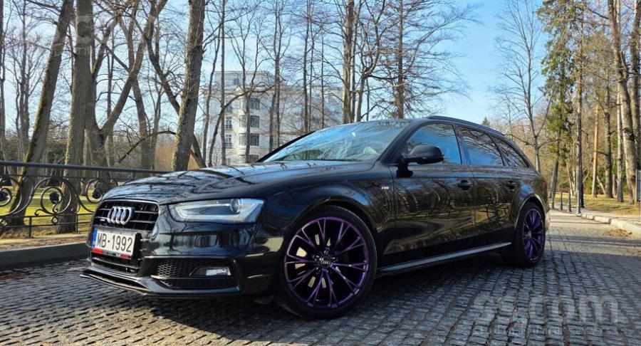 Melns Audi A4 2014 Rīga, ar dzinēja tilpumu 3.00 L un nobraukumu 284 tūkst. km par 9950 €, foto 1 vietnē AUTOMOTO.COM.LV