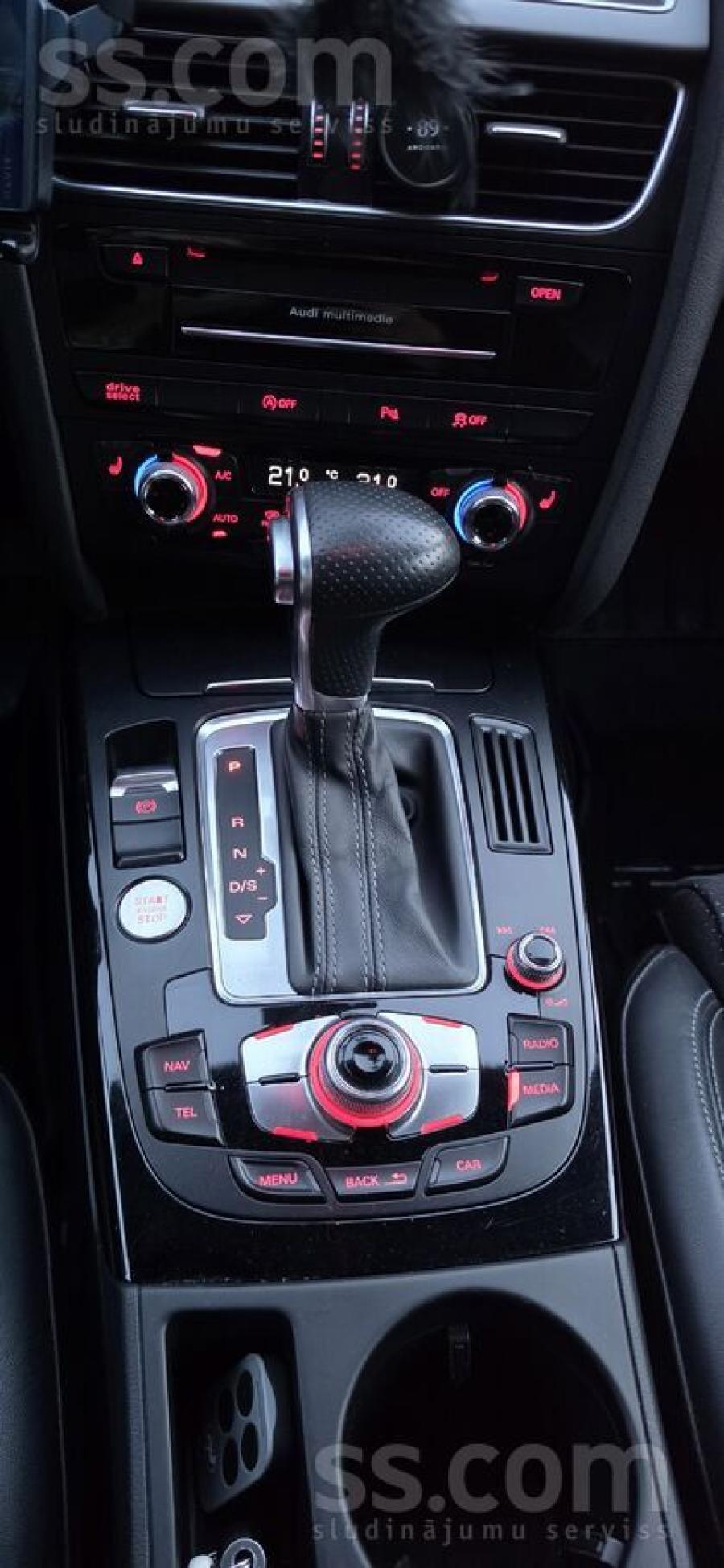 Melns Audi A4 2014 Rīga, ar dzinēja tilpumu 3.00 L un nobraukumu 284 tūkst. km par 9950 €, foto 14 vietnē AUTOMOTO.COM.LV