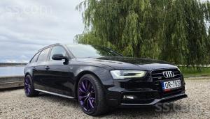 Black Audi A4 2014 in Jurmala, with an engine capacity of 3.00 L and mileage of 282 thousand km for 8800 €, photo  on AUTOMOTO.COM.LV