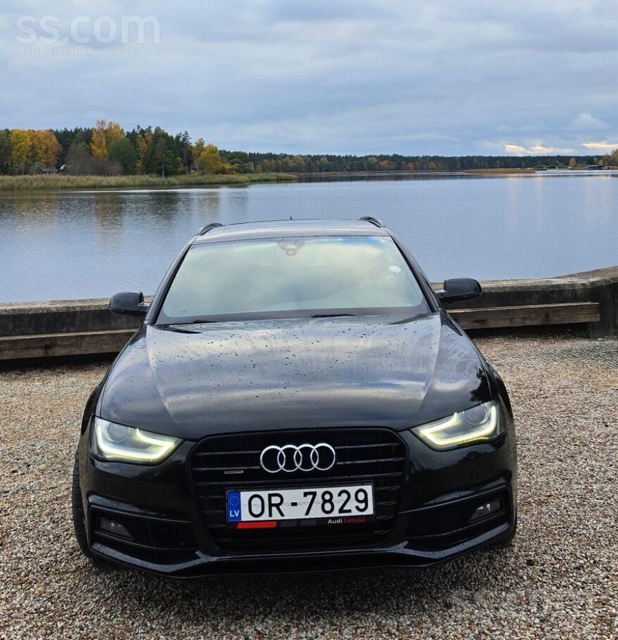 Black Audi A4 2014 in Jurmala, with an engine capacity of 3.00 L and mileage of 282 thousand km for 8800 €, photo 4 on AUTOMOTO.COM.LV