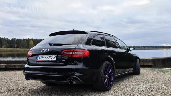 Black Audi A4 2014 in Jurmala, with an engine capacity of 3.00 L and mileage of 282 thousand km for 8800 €, photo 6 on AUTOMOTO.COM.LV