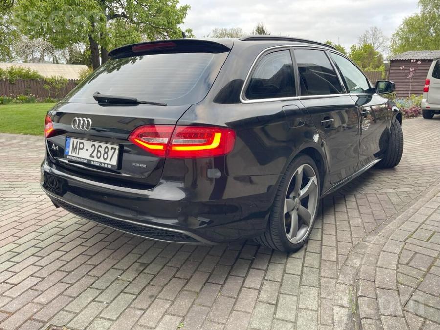 Melns Audi A4 2015 Ventspils, ar dzinēja tilpumu 3.00 L un nobraukumu 279 tūkst. km par 2800 €, foto 2 vietnē AUTOMOTO.COM.LV