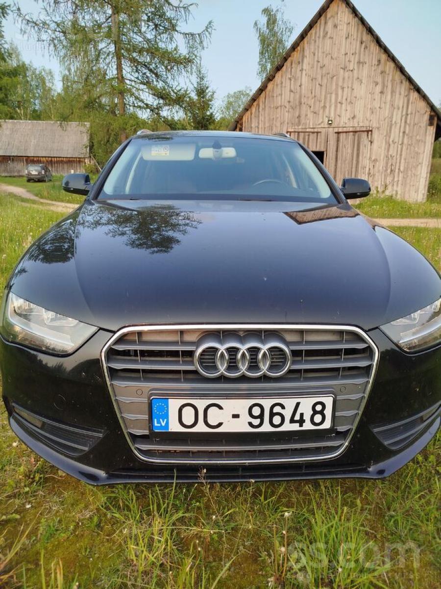 Black Audi A4 2015 in Balvi, with an engine capacity of 2.00 L and mileage of 220 thousand km for 8500 €, photo 4 on AUTOMOTO.COM.LV
