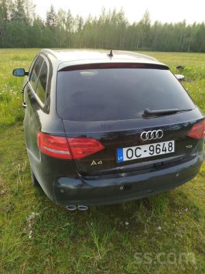 Black Audi A4 2015 in Balvi, with an engine capacity of 2.00 L and mileage of 220 thousand km for 8500 €, photo 7 on AUTOMOTO.COM.LV