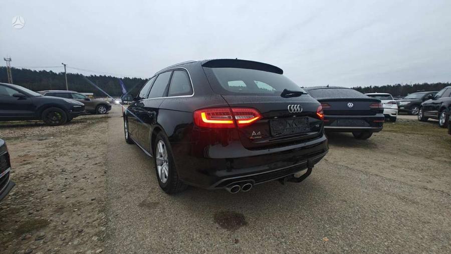 Melns Audi A4 2015 Viļņa, ar dzinēja tilpumu 1.97 L un nobraukumu 230 tūkst. km par 9700 €, foto 7 vietnē AUTOMOTO.COM.LV