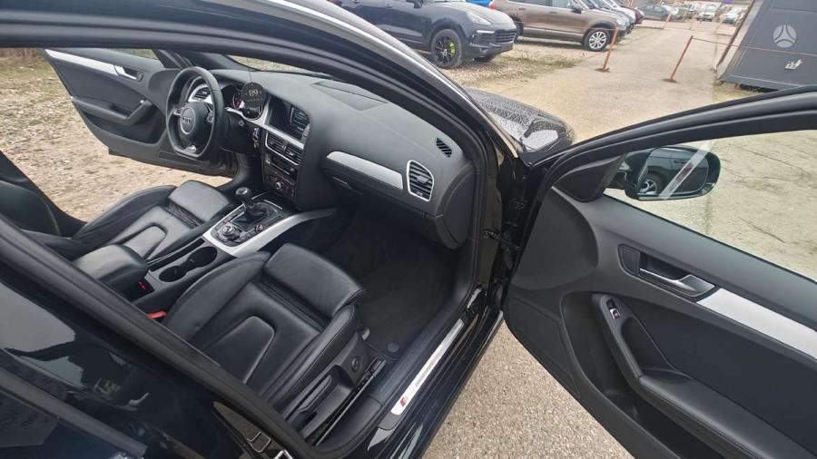 Melns Audi A4 2015 Viļņa, ar dzinēja tilpumu 1.97 L un nobraukumu 230 tūkst. km par 9700 €, foto 11 vietnē AUTOMOTO.COM.LV