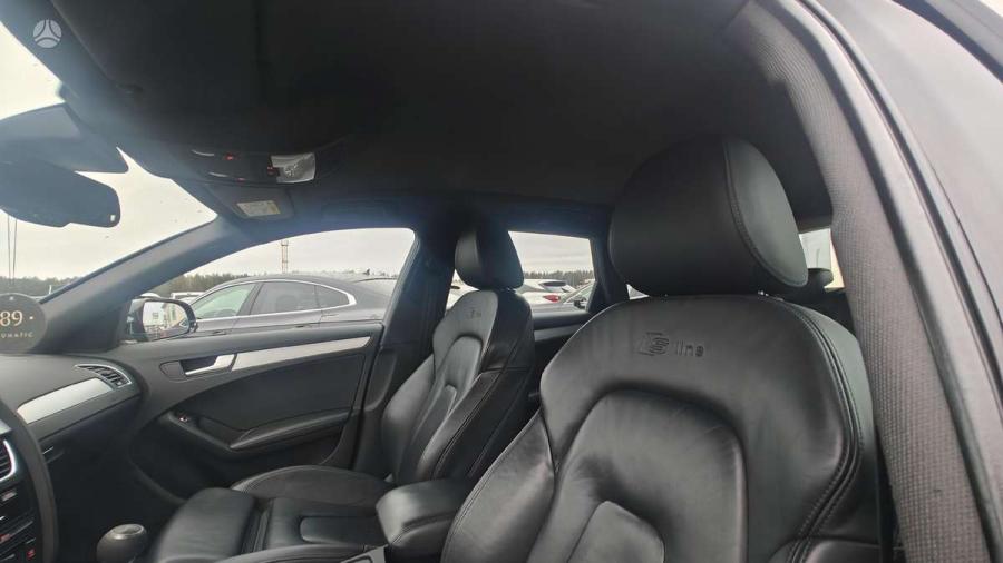 Melns Audi A4 2015 Viļņa, ar dzinēja tilpumu 1.97 L un nobraukumu 230 tūkst. km par 9700 €, foto 12 vietnē AUTOMOTO.COM.LV