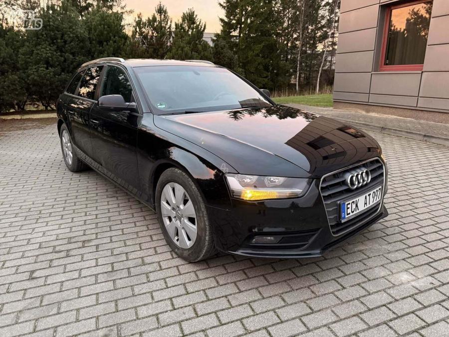 Black Audi A4 2015 in Mazeikiai, with an engine capacity of 2.00 L and mileage of 315 thousand km for 8350 €, photo 9 on AUTOMOTO.COM.LV