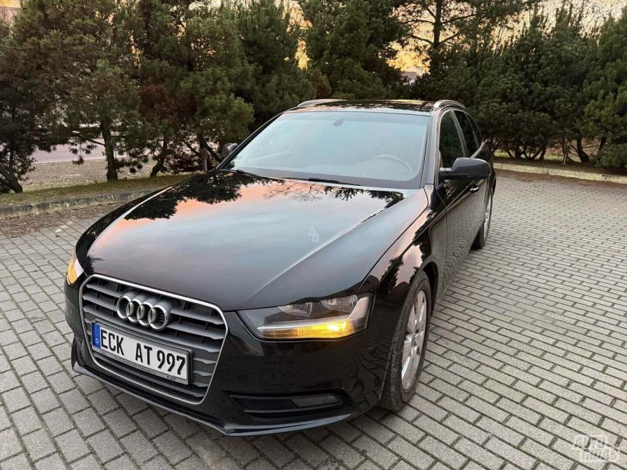 Black Audi A4 2015 in Mazeikiai, with an engine capacity of 2.00 L and mileage of 315 thousand km for 8350 €, photo 14 on AUTOMOTO.COM.LV