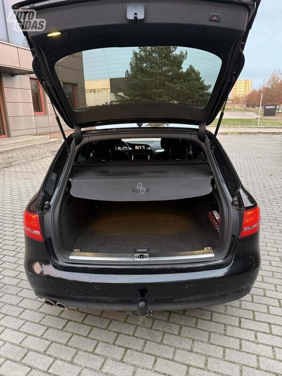 Black Audi A4 2015 in Mazeikiai, with an engine capacity of 2.00 L and mileage of 315 thousand km for 8350 €, photo 15 on AUTOMOTO.COM.LV