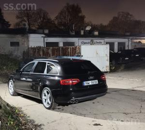 Black Audi A4 2015 in Riga, with an engine capacity of 3.00 L and mileage of 257 thousand km for 9000 €, photo 4 on AUTOMOTO.COM.LV