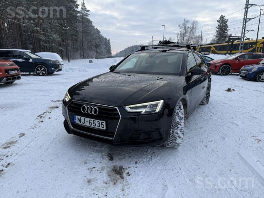 Black Audi A4 2015 in Jelgava, with an engine capacity of 2.00 L and mileage of 270 thousand km for 16400 €, photo 1 on AUTOMOTO.COM.LV