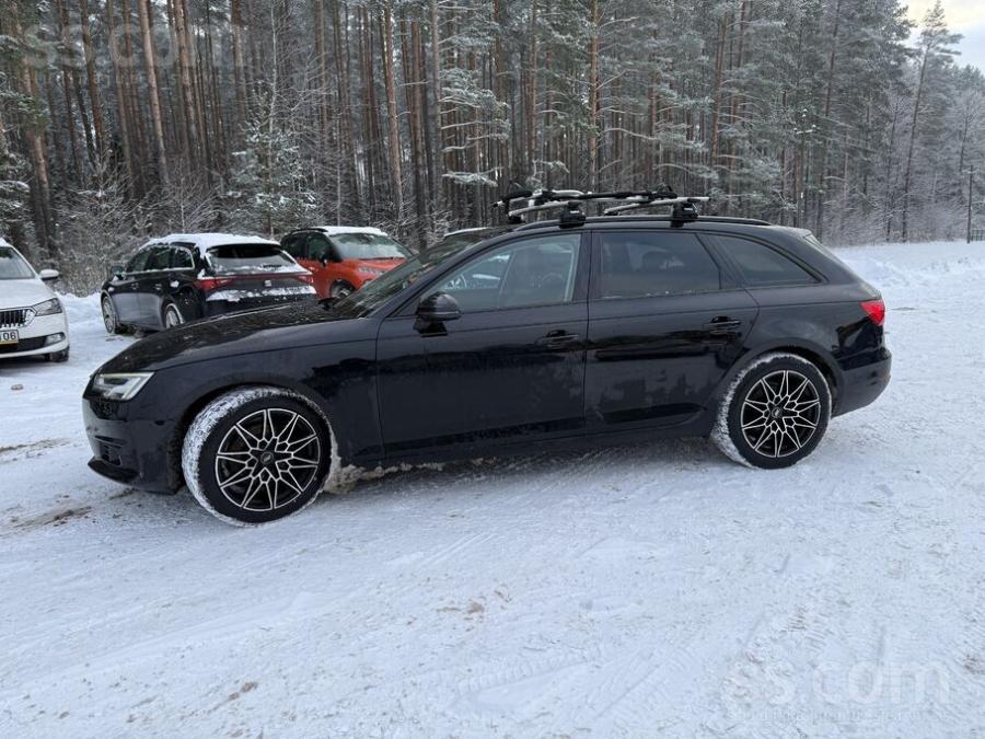 Black Audi A4 2015 in Jelgava, with an engine capacity of 2.00 L and mileage of 270 thousand km for 16400 €, photo 4 on AUTOMOTO.COM.LV