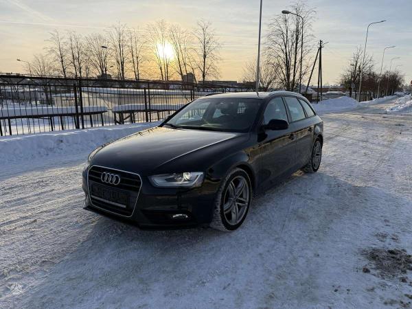 Black Audi A4 2015 in Telschi, with an engine capacity of 1.97 L and mileage of 283 thousand km for 8400 €, photo 1 on AUTOMOTO.COM.LV