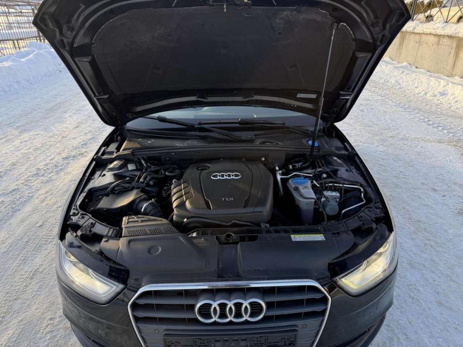 Black Audi A4 2015 in Telschi, with an engine capacity of 1.97 L and mileage of 283 thousand km for 8400 €, photo 34 on AUTOMOTO.COM.LV