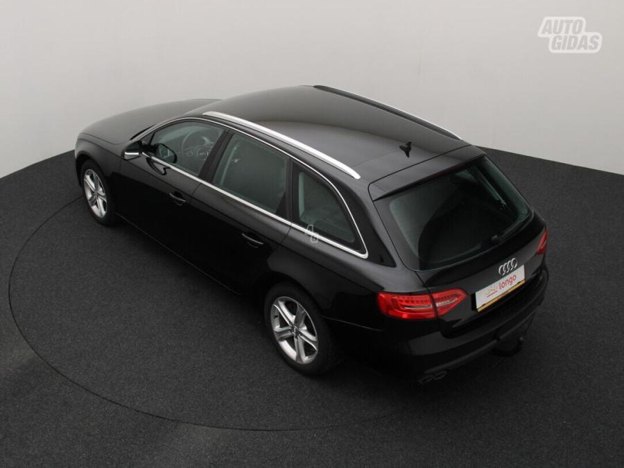 Black Audi A4 2015 in Vilnius, with an engine capacity of 2.00 L and mileage of 248 thousand km for 10399 €, photo 12 on AUTOMOTO.COM.LV