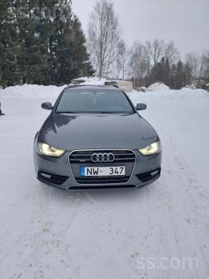 Black Audi A4 2015 in Talsi, with an engine capacity of 2.00 L and mileage of 322 thousand km for 10900 €, photo  on AUTOMOTO.COM.LV